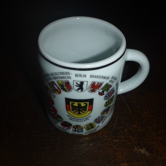 Vintage | Kitchen | German Deutschland Coffee Tea Mug Handmade In ...